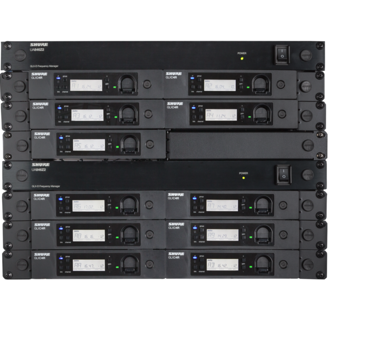 Shure GLXD4R Rack Mount Receiver - Audio Shop Dubai