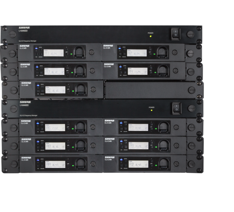 Shure GLXD4R Rack Mount Receiver - Audio Shop Dubai