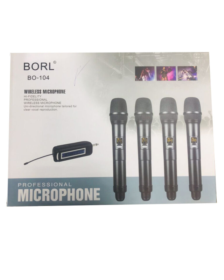 Borl BO-104 Wireless Microphone - Audio Shop Dubai